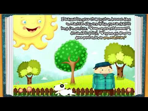 Le Soleil et le Vent - lisez avec moi - YouTube