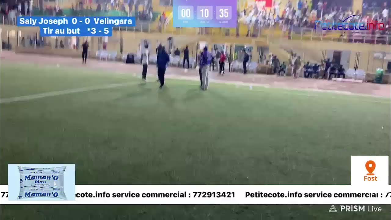 1/4 final Zone 7C de l’ODCAV de Mbour Saly Joseph vs Velingara tir au ...