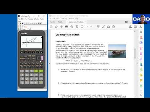 Casio Education Webinar: Mini-Math Moments - Solving Equations Part 1 ...