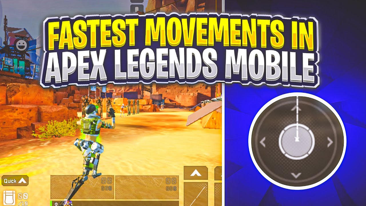 🔥Fastest Movements In Apex Legends Mobile | Movement Guide | Best ...