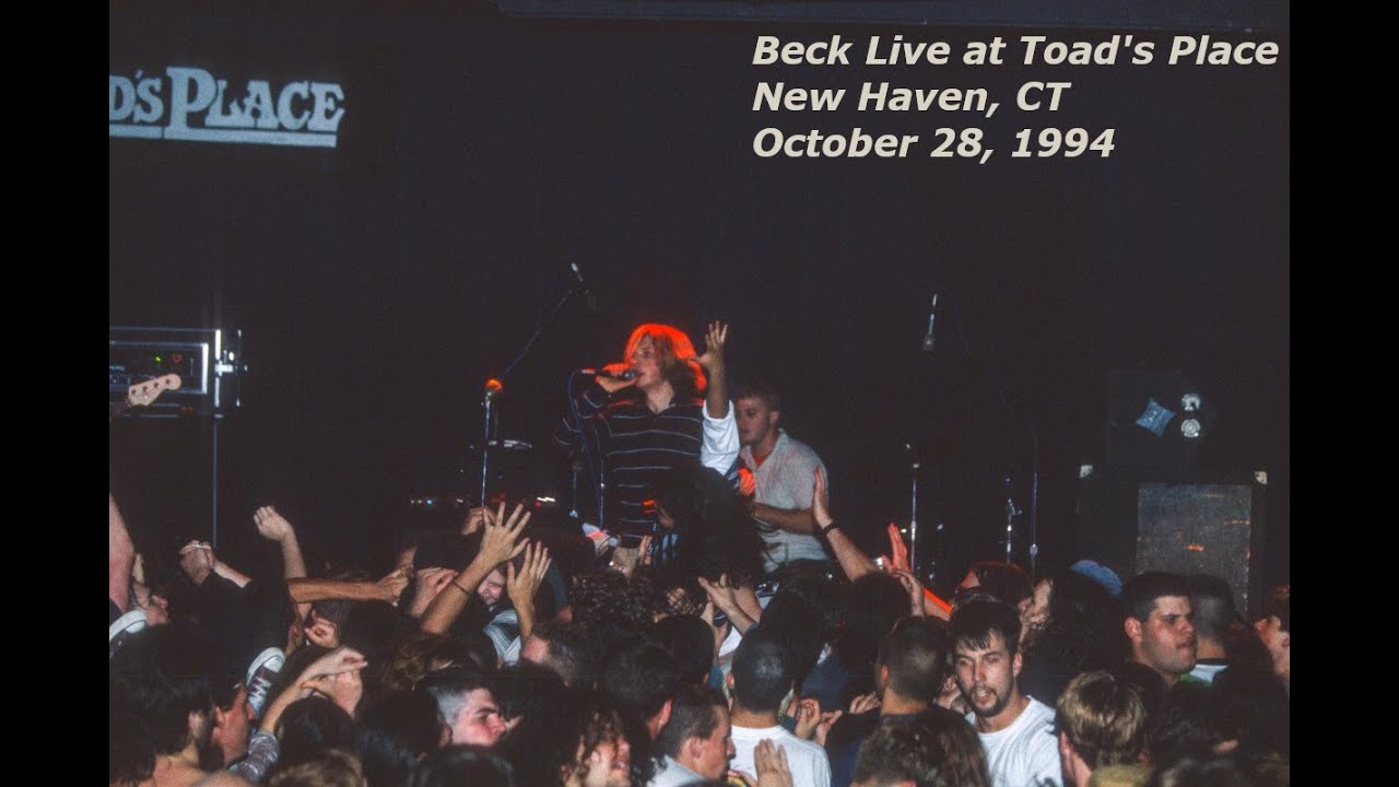 Beck Live at Toad's Place in New Haven, Connecticut on October 28, 1994 ...