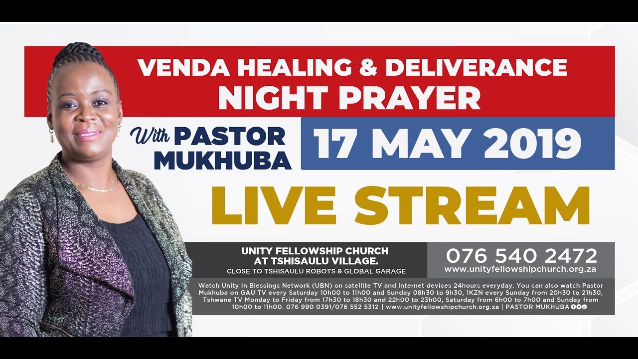 You are watching Venda Healing and Deliverance Night Prayer with Pastor ...