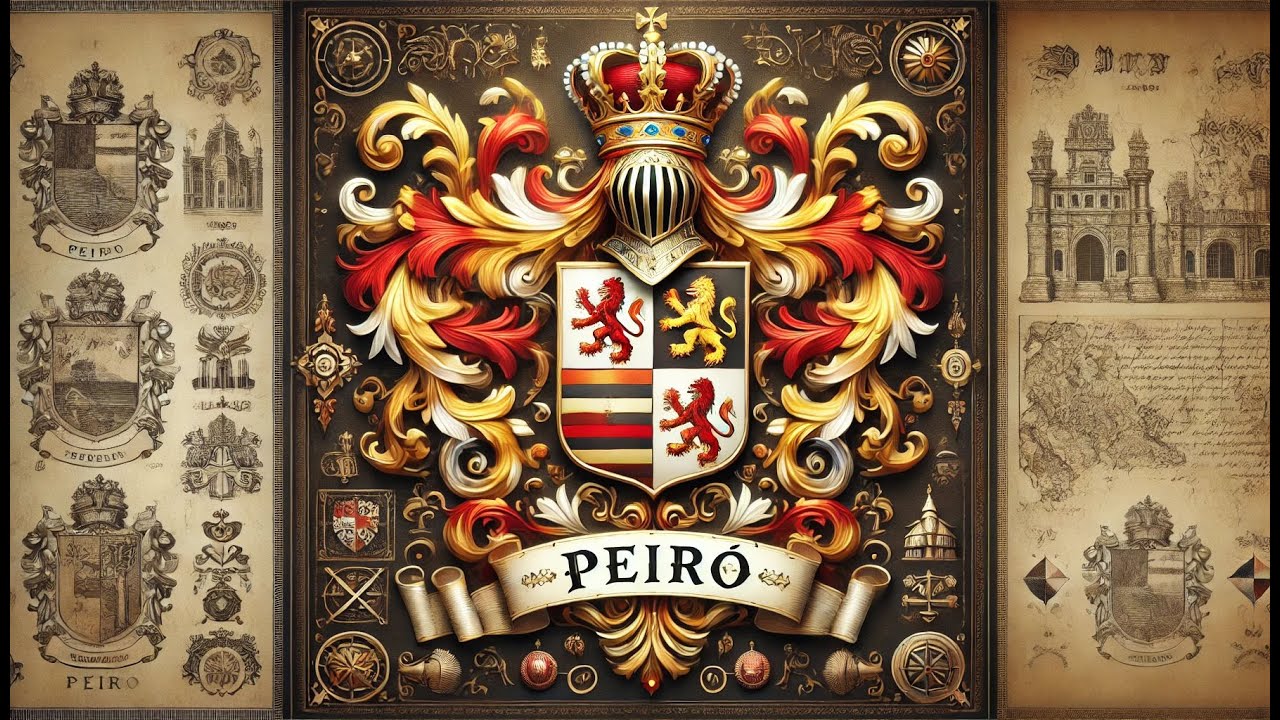 Apellido Peiró Origen, Historia y Significado | Escudo de Armas y ...