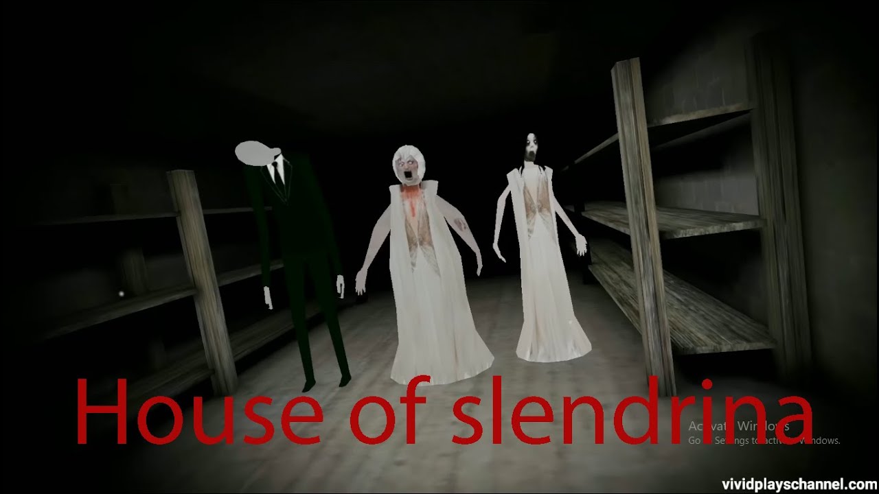 House of slendrina full gameplay - YouTube