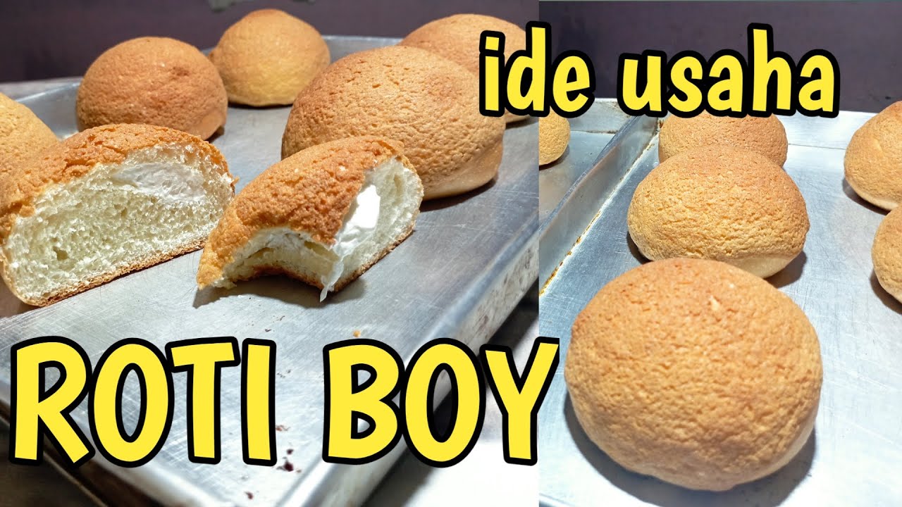 Resep dan cara membuat Roti Boy atau Roti Kopi || cocok untuk ide usaha ...