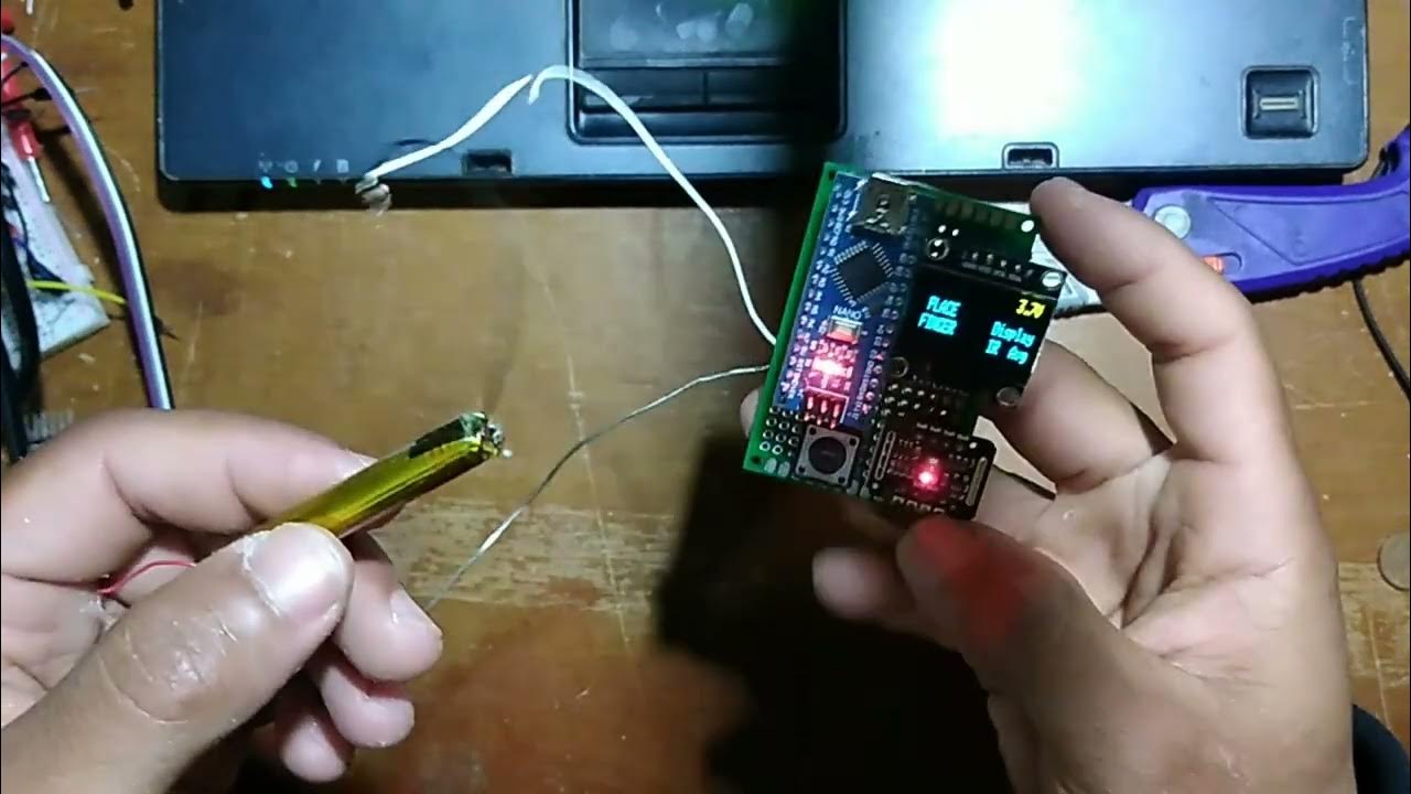 partie finale de projet Capteur de fréquence cardiaque arduino - YouTube