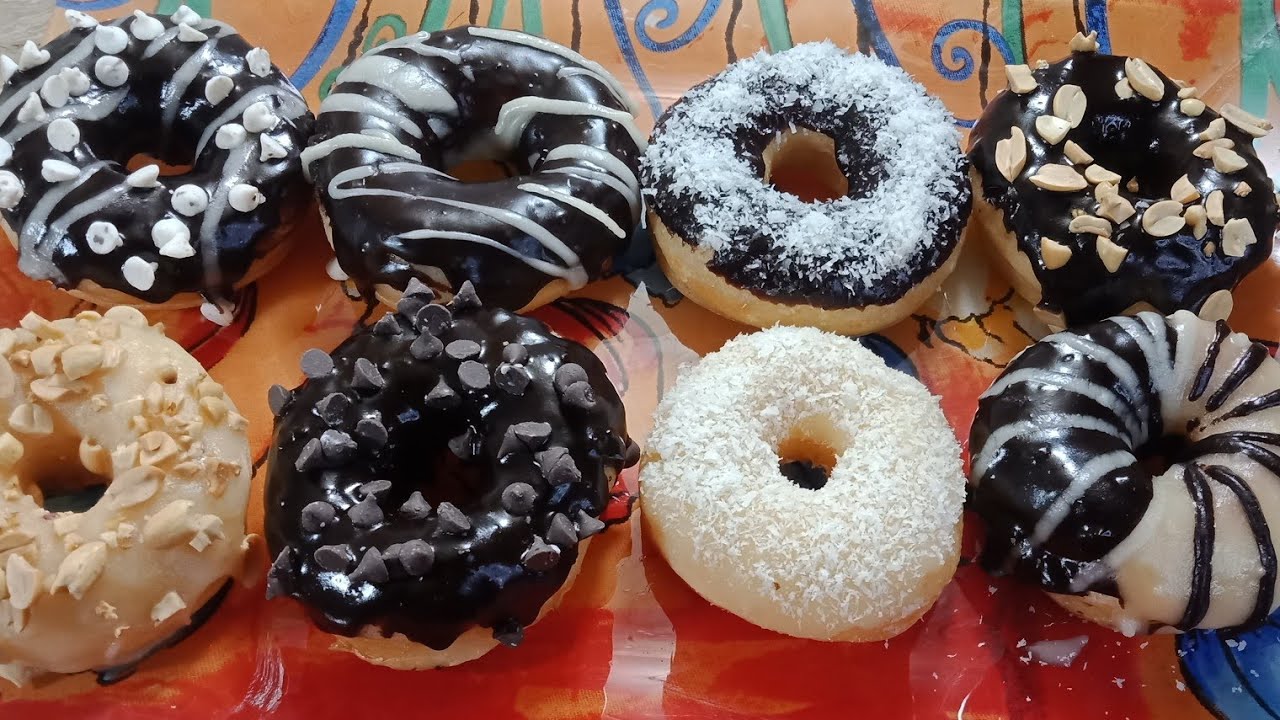 Mouth Melting Chocolate Glazed Donuts / Doughnuts - YouTube