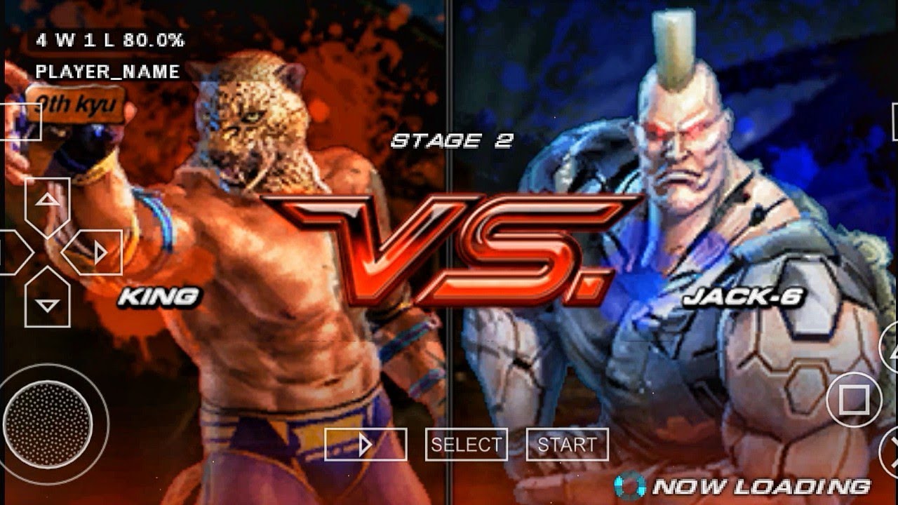 King Power full attacks and moves | Takken 6 ( Android device PPSSPP ...