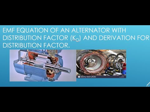 DIstribution factor(Kd) and its effect on EMF equation. - YouTube