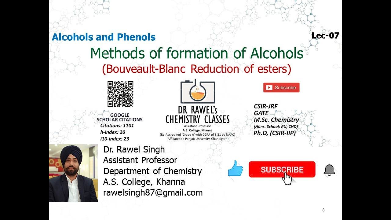 |Bouveault Blanc Reduction|#mechanism#M.Sc#class12#online#CSIRNET#GATE# ...