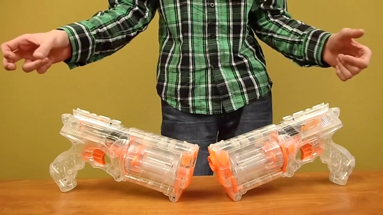 Great New Trick to dual wield Nerf Mavericks! Only dexterity required ...