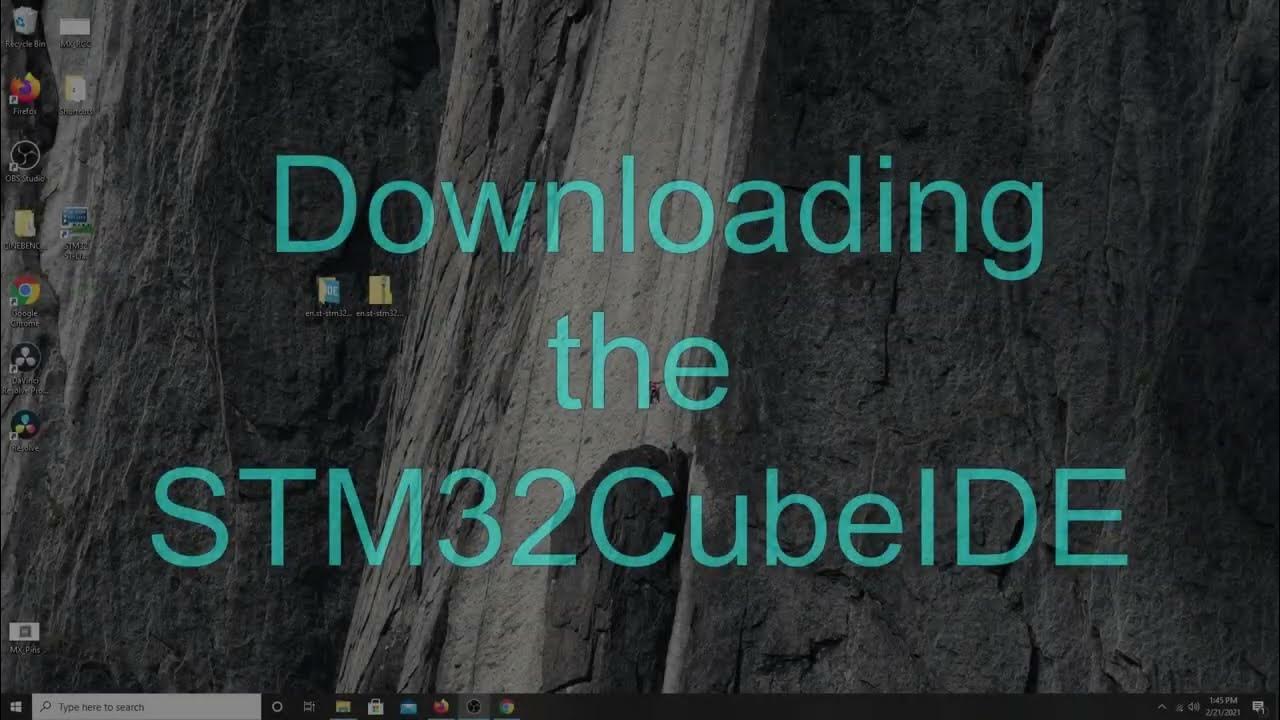 003 Download The Stm32cube Ide Used To Code The Bp Synth Youtube