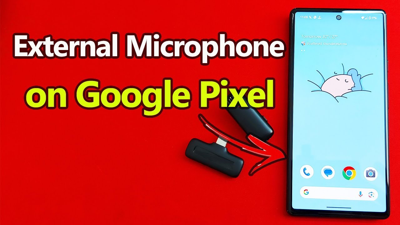 How to Use External Microphone on Google Pixel | Full Guide - YouTube