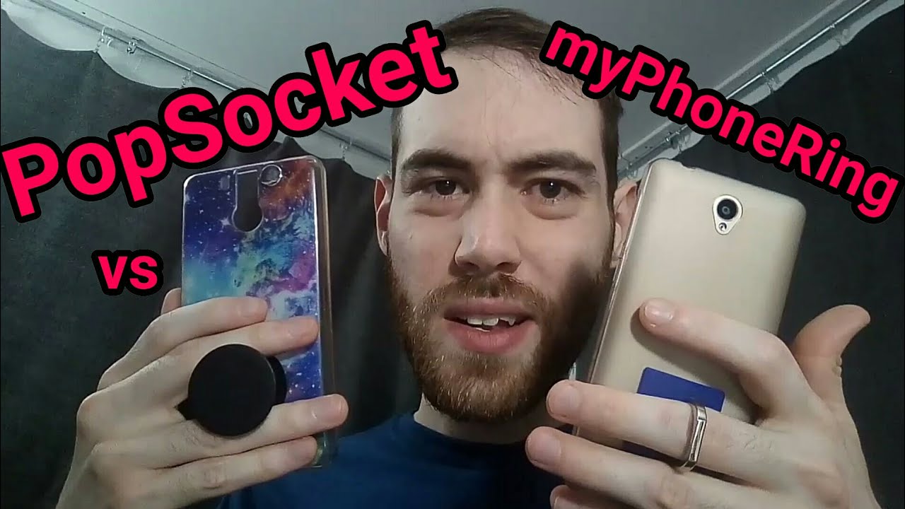 $10 Phone Knobs | PopSocket vs myPhoneRing | Which is best? - YouTube