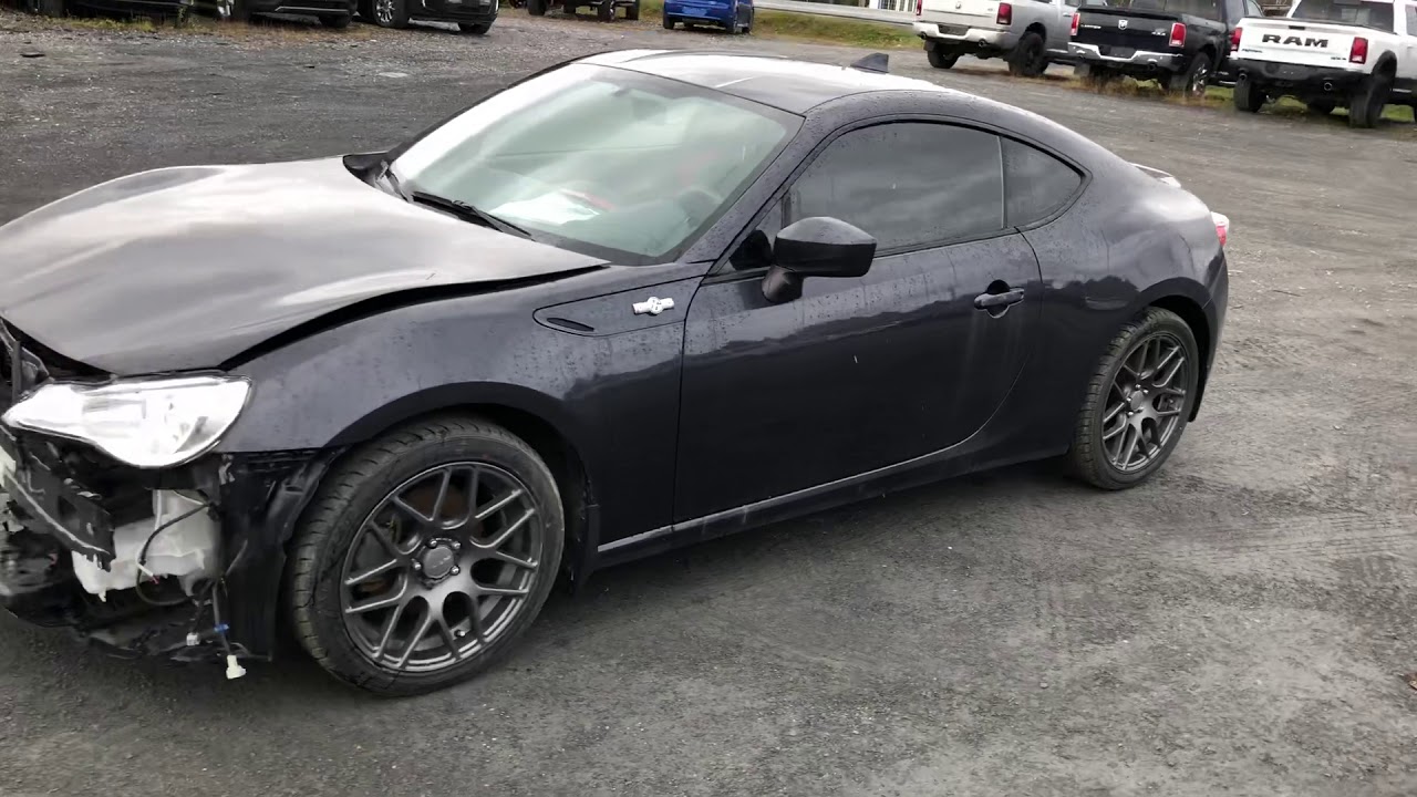 2016 grey FRS with new wheels and tires - YouTube
