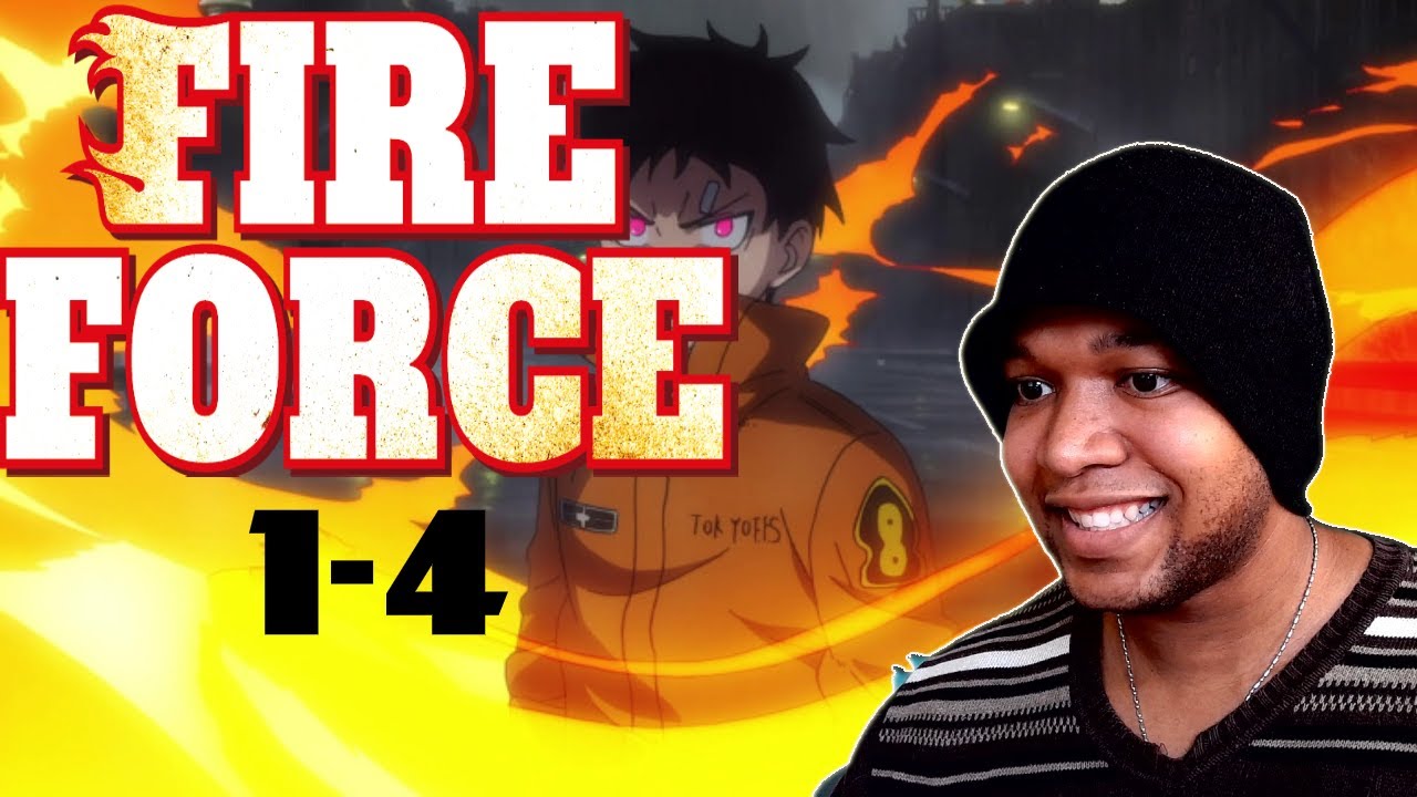Reacting To All Fire Force OP 1-4 - YouTube