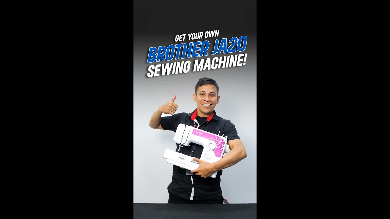 BROTHER JA20 SEWING MACHINE | UNIPRINT - YouTube