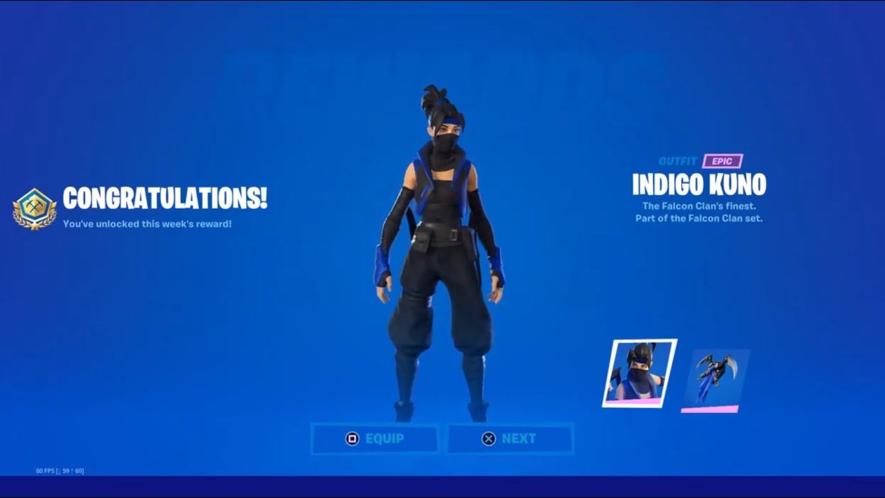 NEW INDIGO KUNO RELEASE DATE In Fortnite Item Shop! (Fortnite PS5 ...