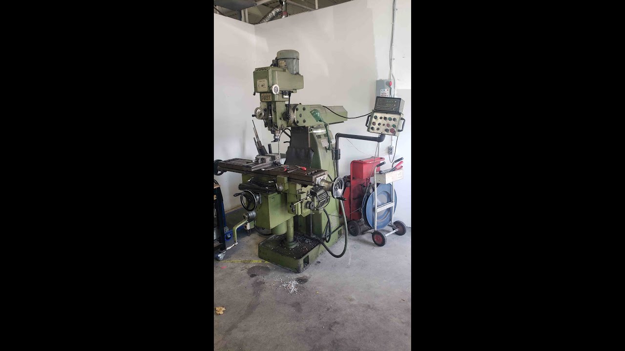 First LC-20VSG Vertical Milling Machine - YouTube