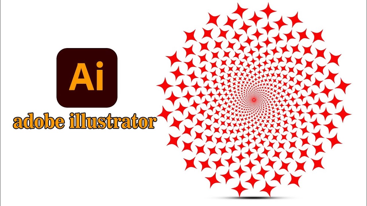 Star design in Adobe illustrator landscape video - YouTube