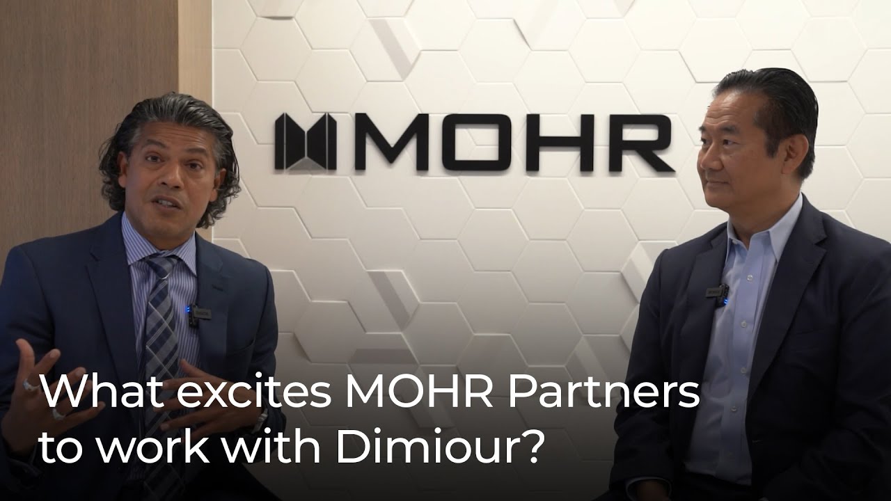 What excites MOHR Partners to work with Dimiour? - YouTube