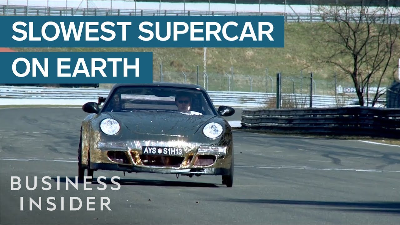 Slowest Sports Car In The World Requires You To Pedal - YouTube