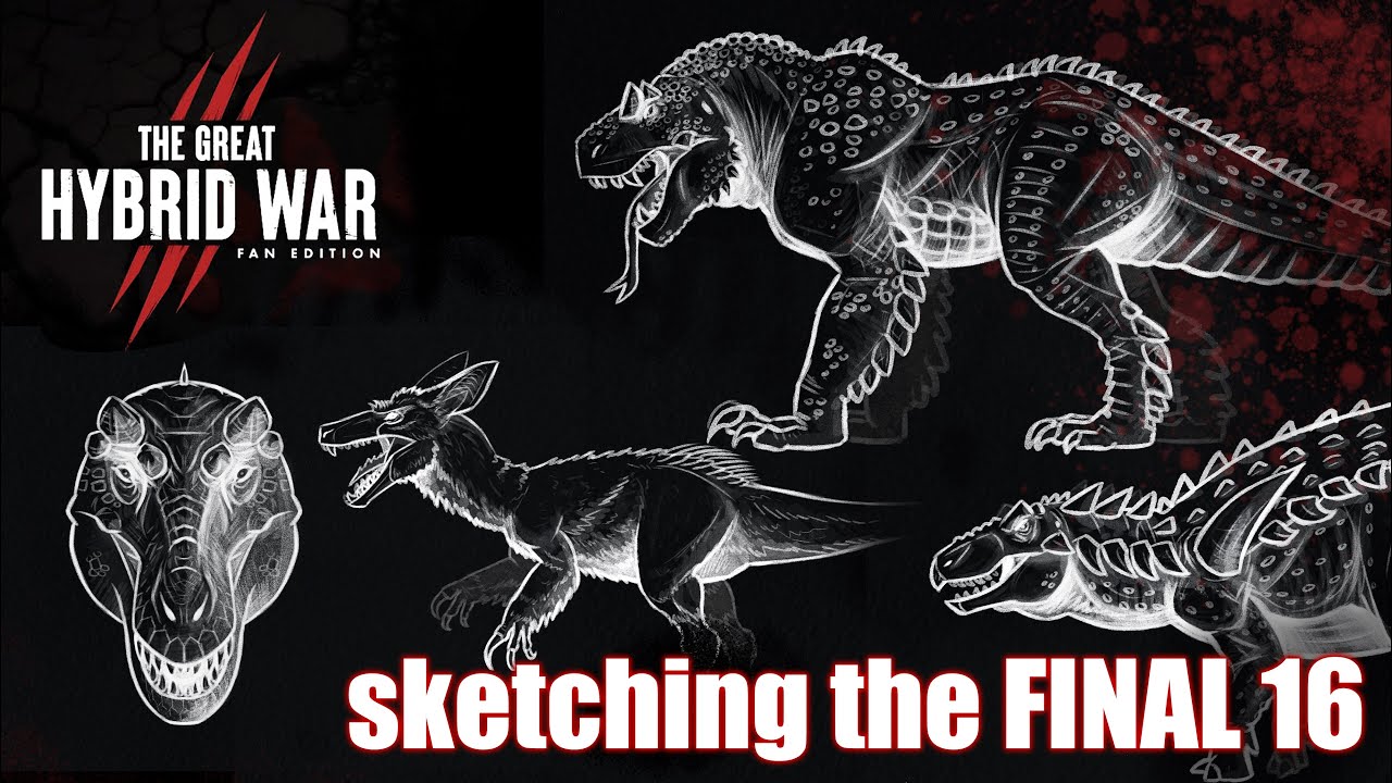 Great Hybrid War Top 16 - Sketching for Goji Center - YouTube
