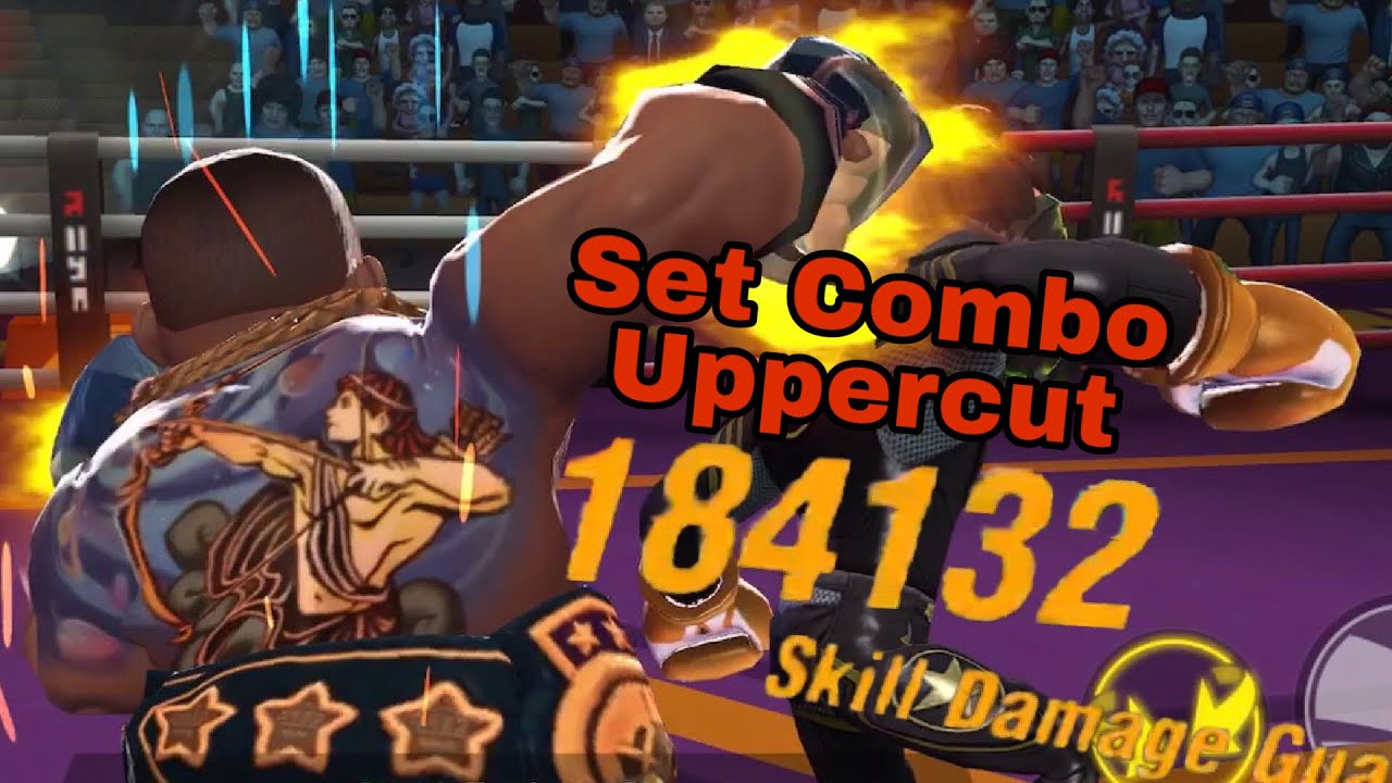 Boxing Star : Set Combo Uppercut High Damage 160K - 180K - YouTube