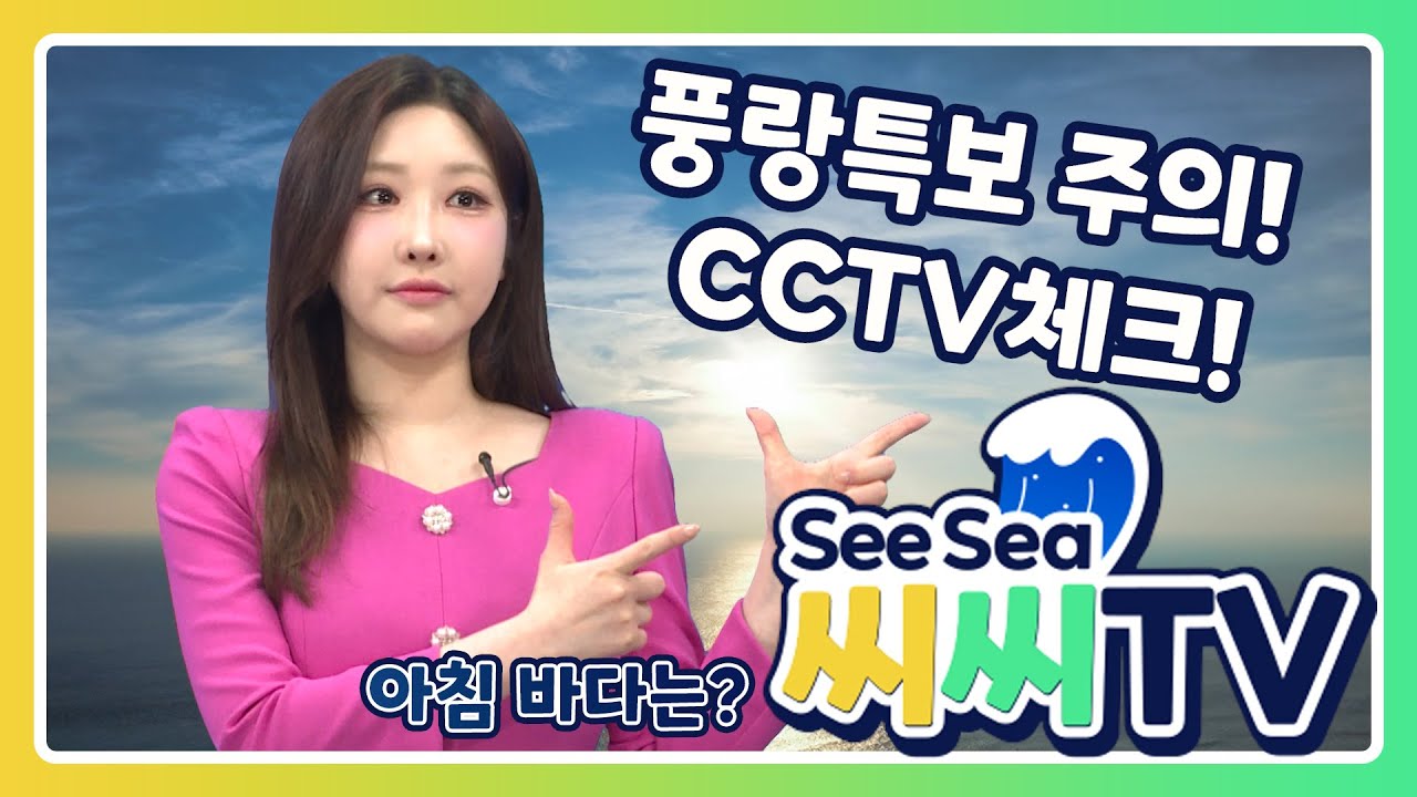 [See Sea TV] 25년 1월 6일 다양해지고! 새로워진! SSTV/ 해양예보 On바다 - YouTube
