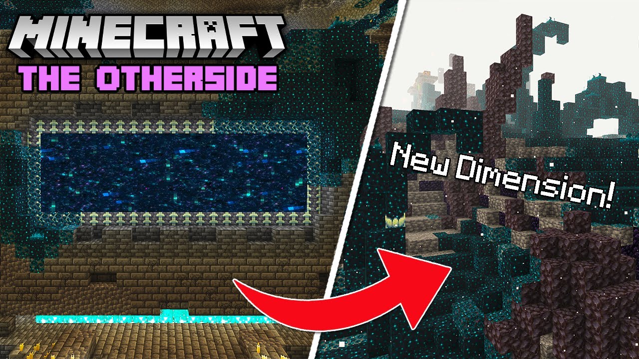 Minecraft The Otherside A New Sculk Dimension Datapack YouTube