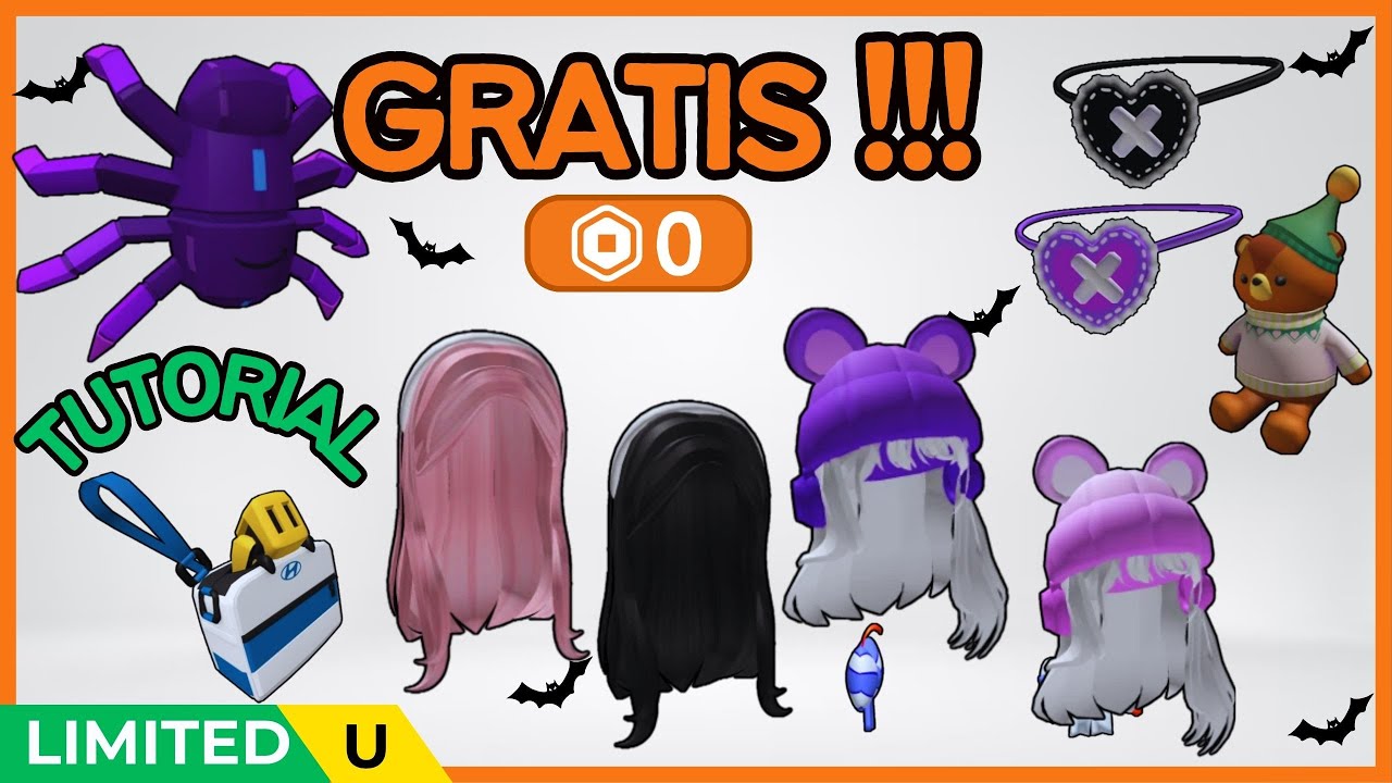 🎃 EVENTOS y NUEVOS FREE UGCs EN ROBLOX #roblox #free #gratis #event # ...