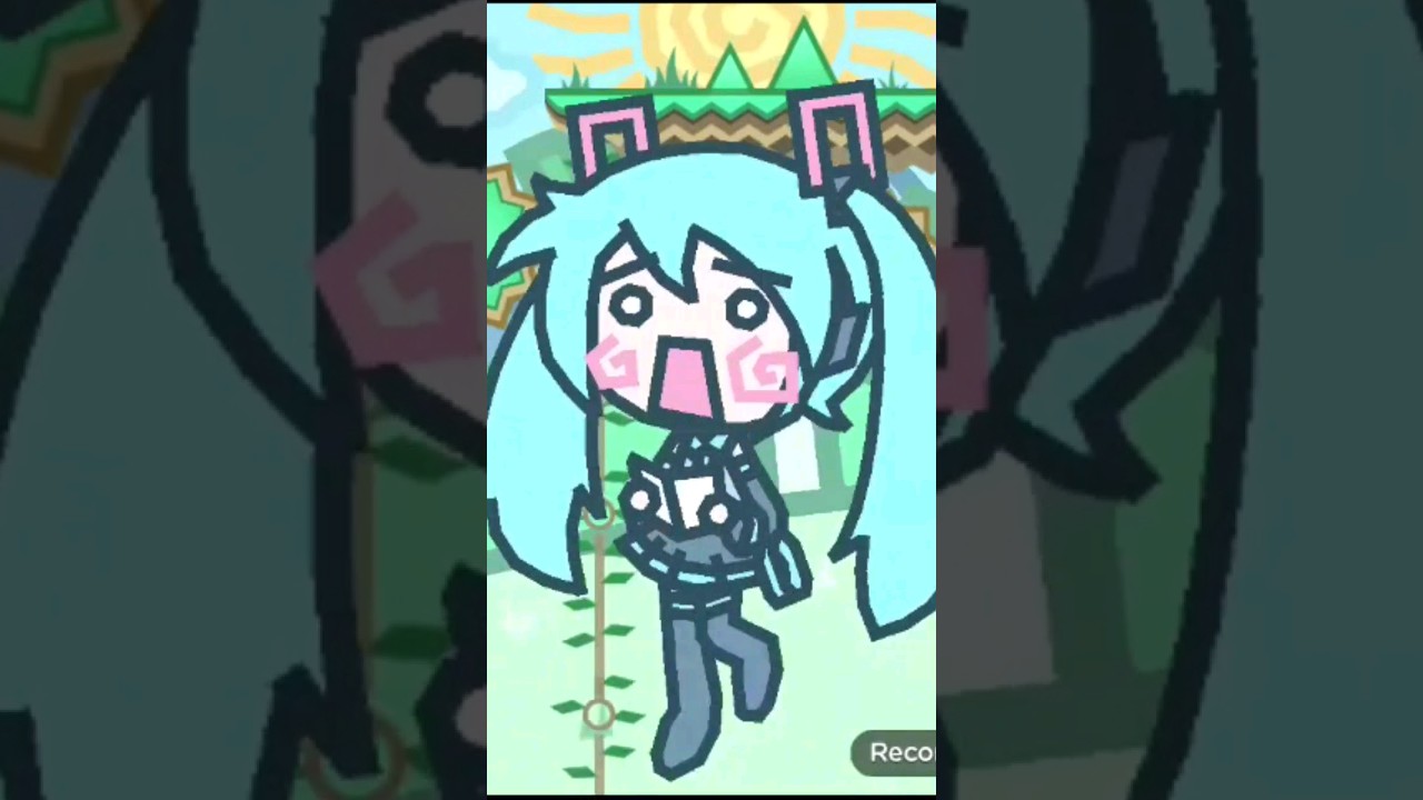 Miku Face In Mikumikumikumiku Geometry Dash Youtube