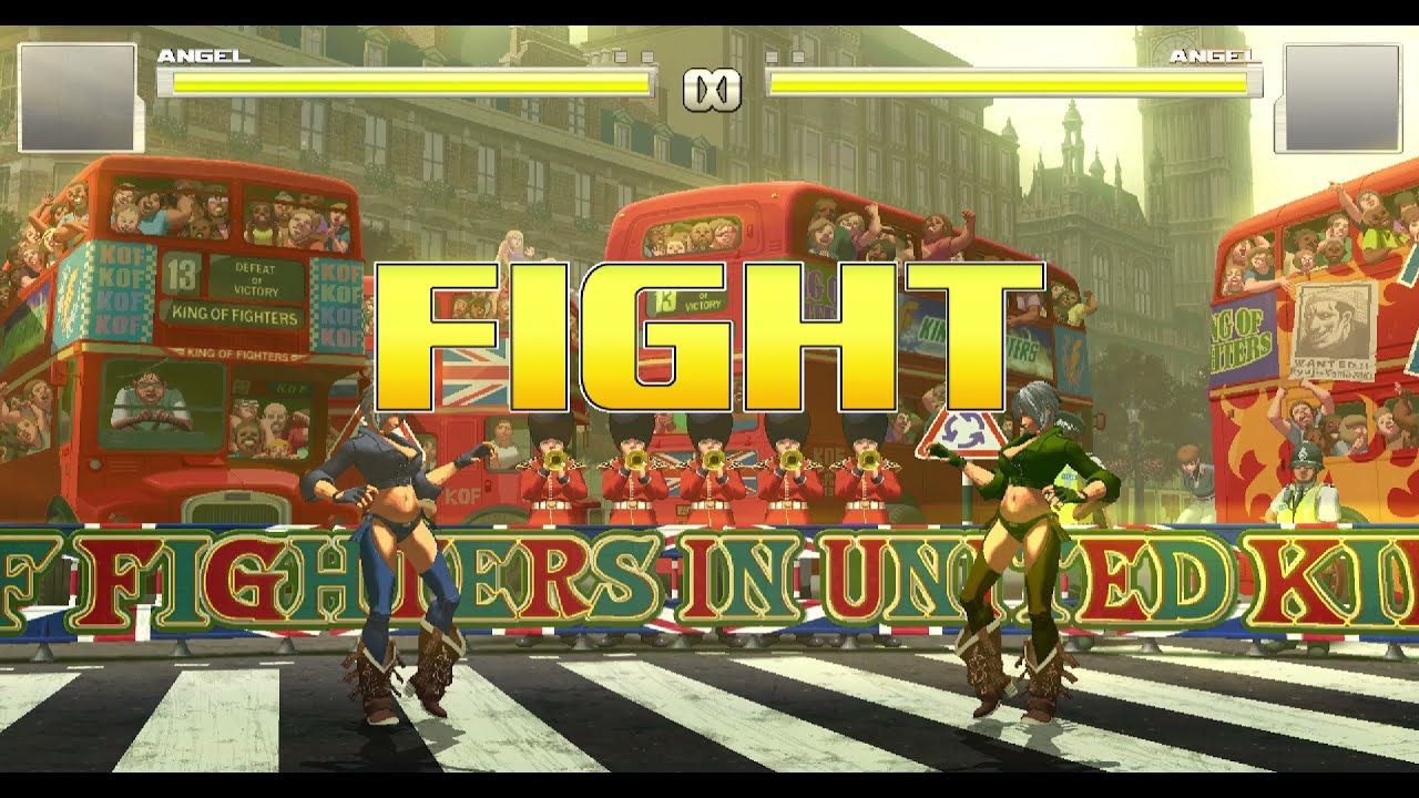 Mugen Char, Angel KOF XIII teste gráfico. - YouTube