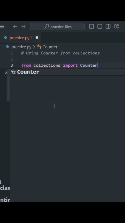 Using Counter From Collections Python Pythonprogrammingcodinglearnpython