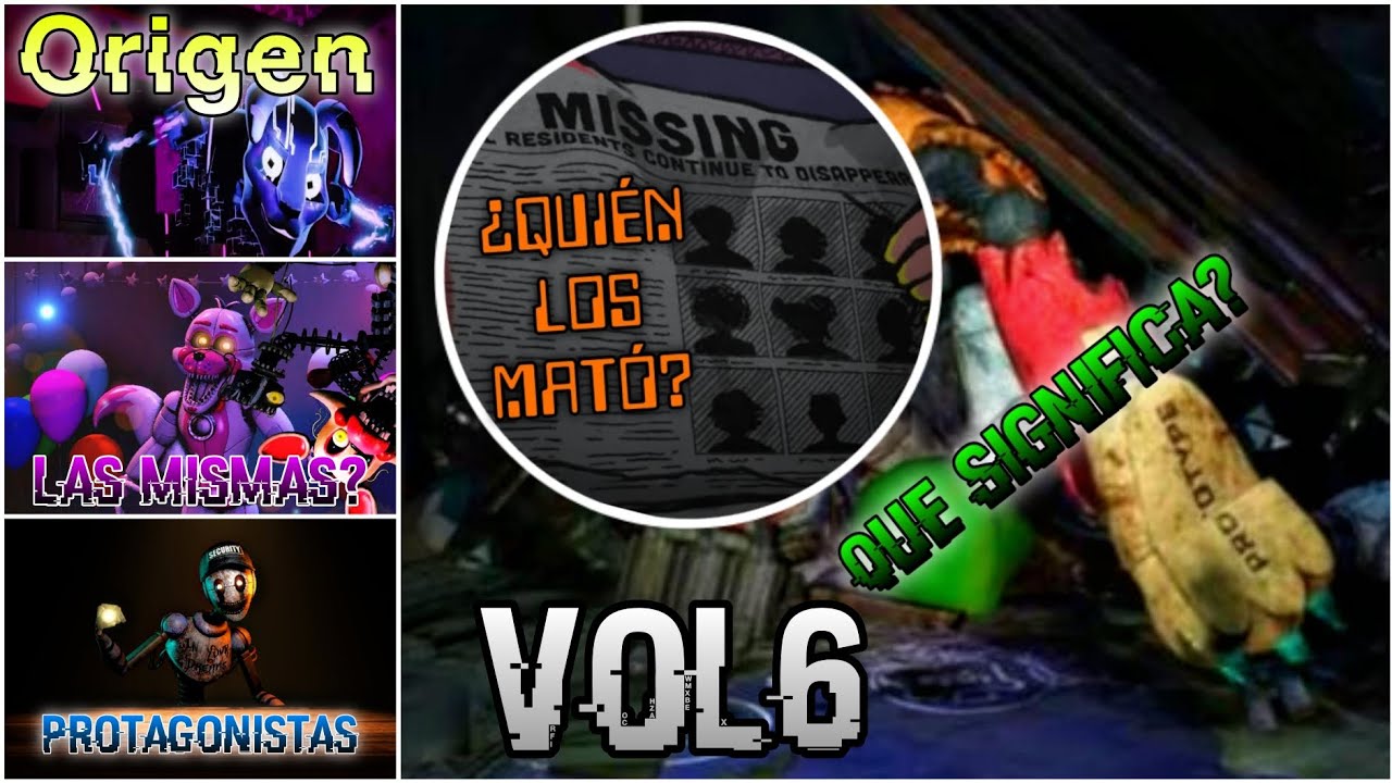 El origen de MXES| FNaF Lore Explicado Vol 6. - YouTube