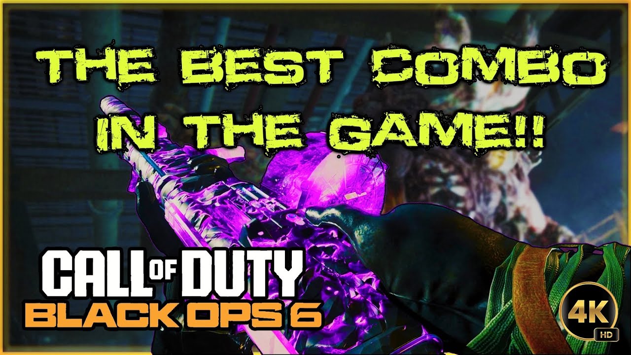 BO6 ZOMBIES THIS IS THE MOST INSANE COMBO!! ( MELT BOSSES!! ) # ...