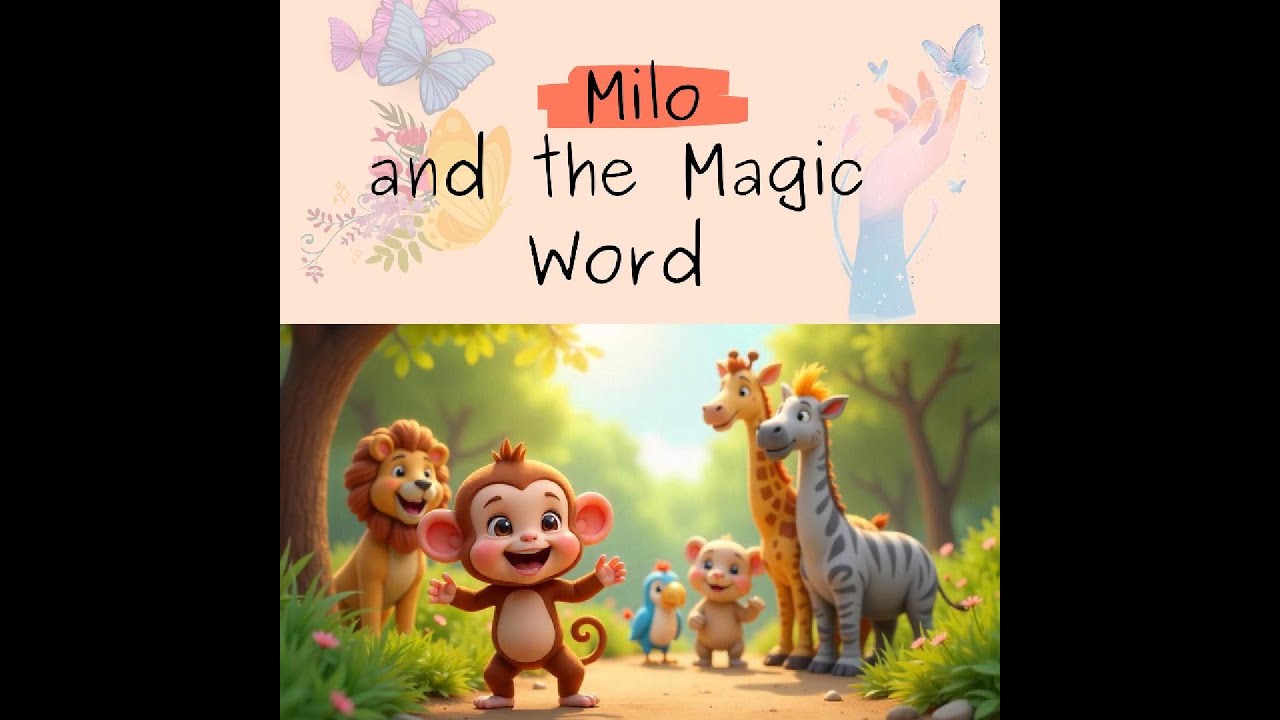 Milo and the Magic Word | Bedtime Stories for Kids | Animated Englich ...