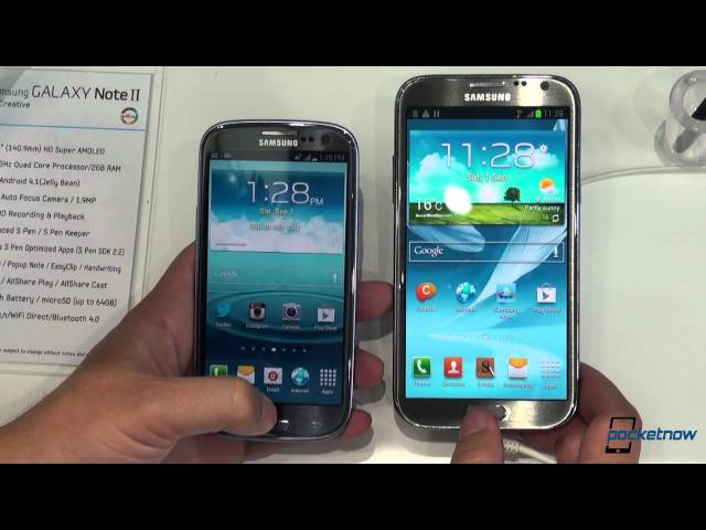 S3 Vs S4 Vs Note2