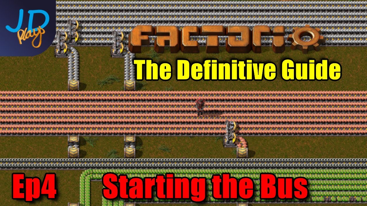 Ep4 Factorio 1.0 ⚙️ The Definitive Guide - Making a Bus ⚙️ Guide For ...