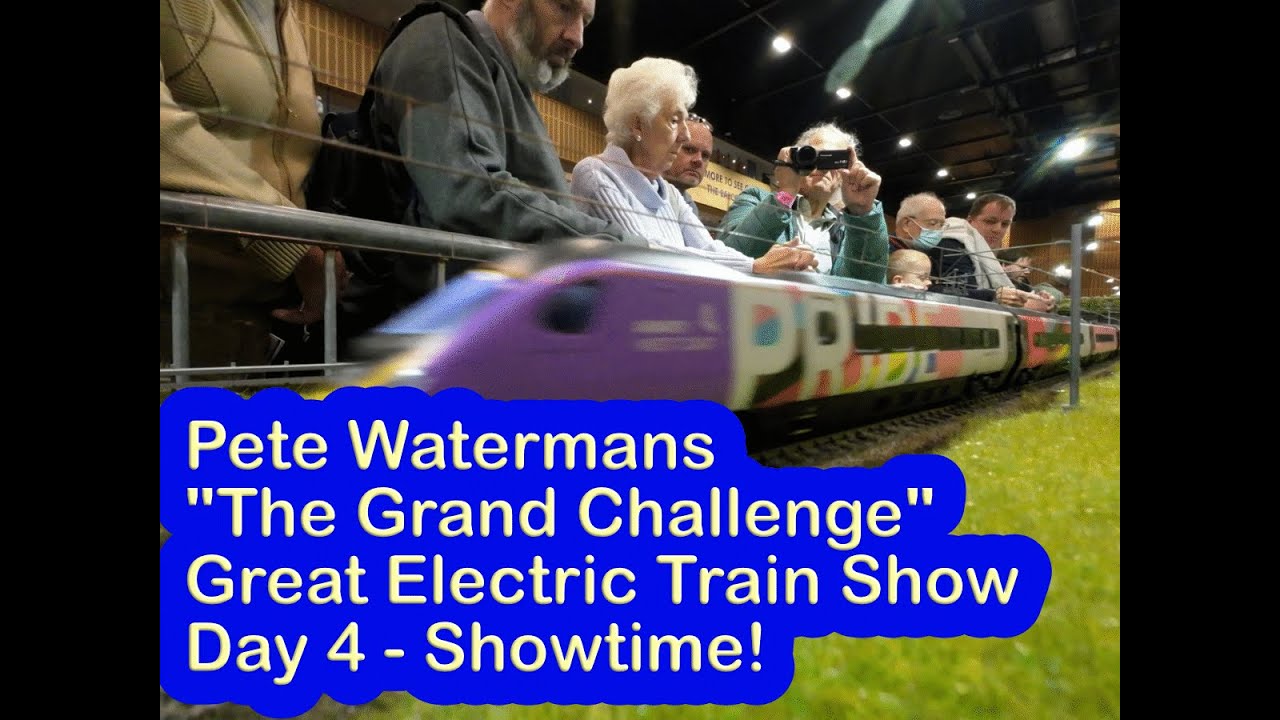Pete Watermans “The Grand Challenge” - Trains, drive by's and cab rides ...