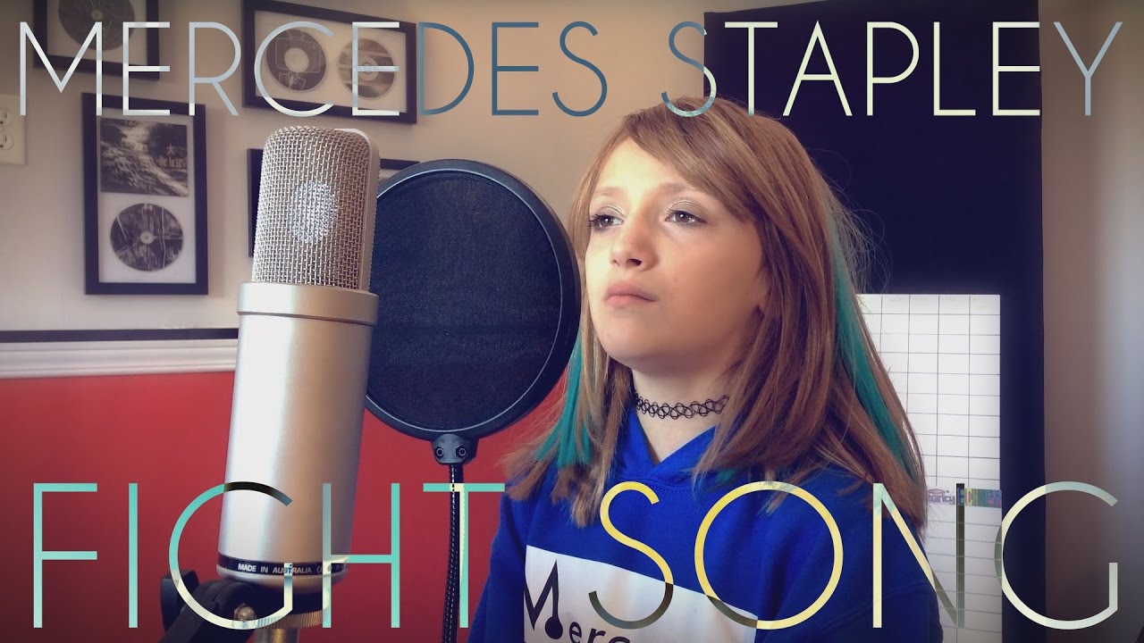 Mercedes Stapley - Fight Song (Rachel Platten Vocal Cover) - YouTube