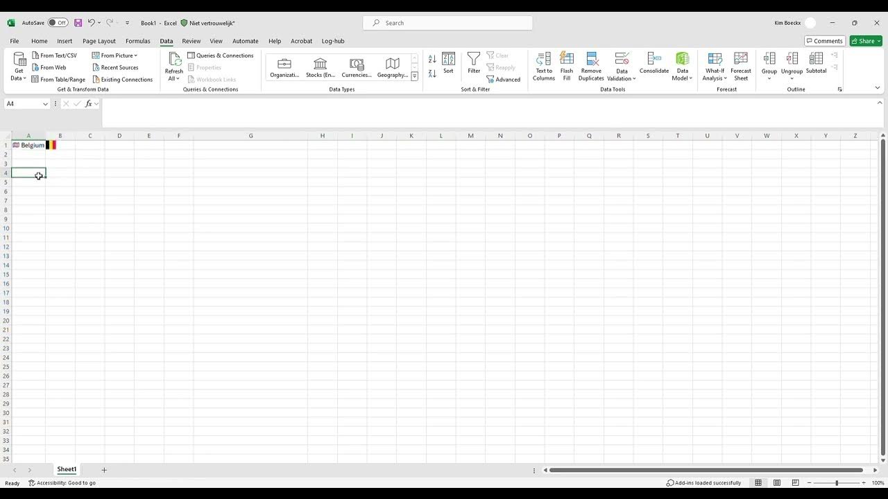 Display Country Flags in Excel - YouTube