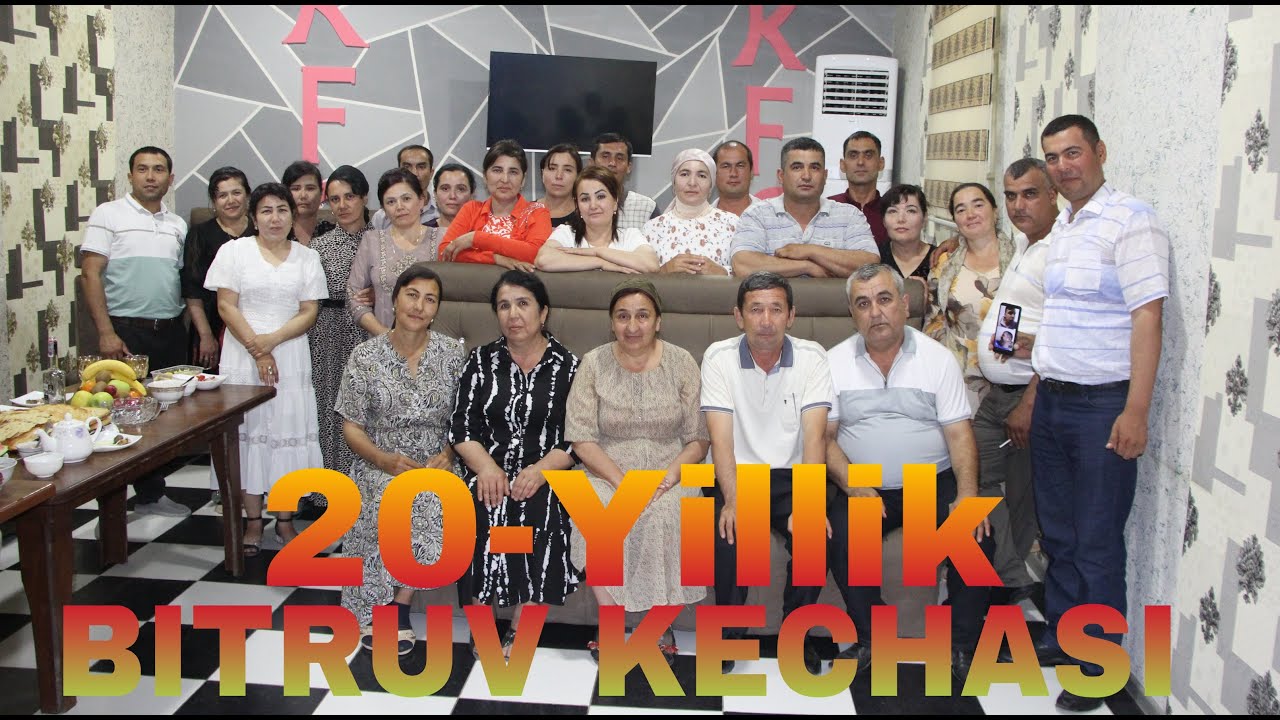 20-YILLIK BITRUV KECHASI 54-MAKTAB - YouTube