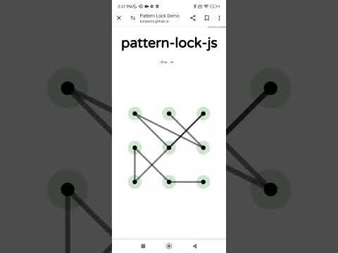 Complicated Pattern locks #complicated #pattern - YouTube