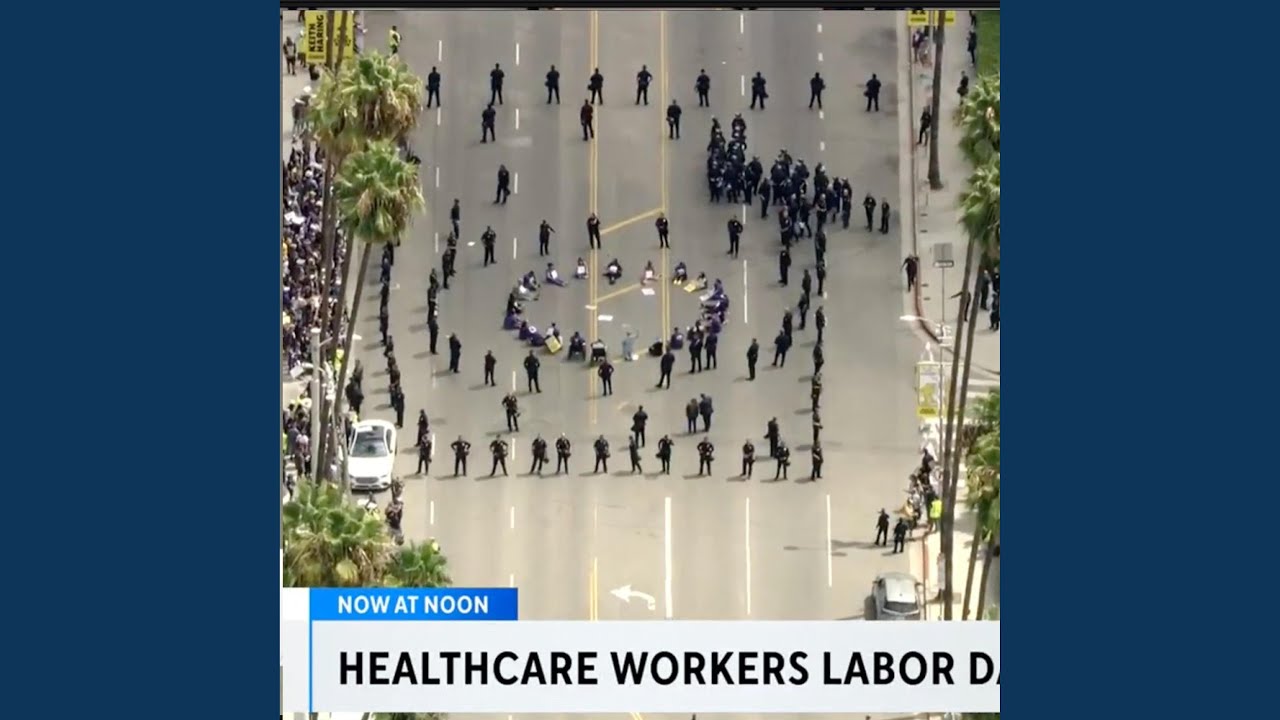 How Many Cops Does It Take To Arrest Peaceful Nurses - YouTube