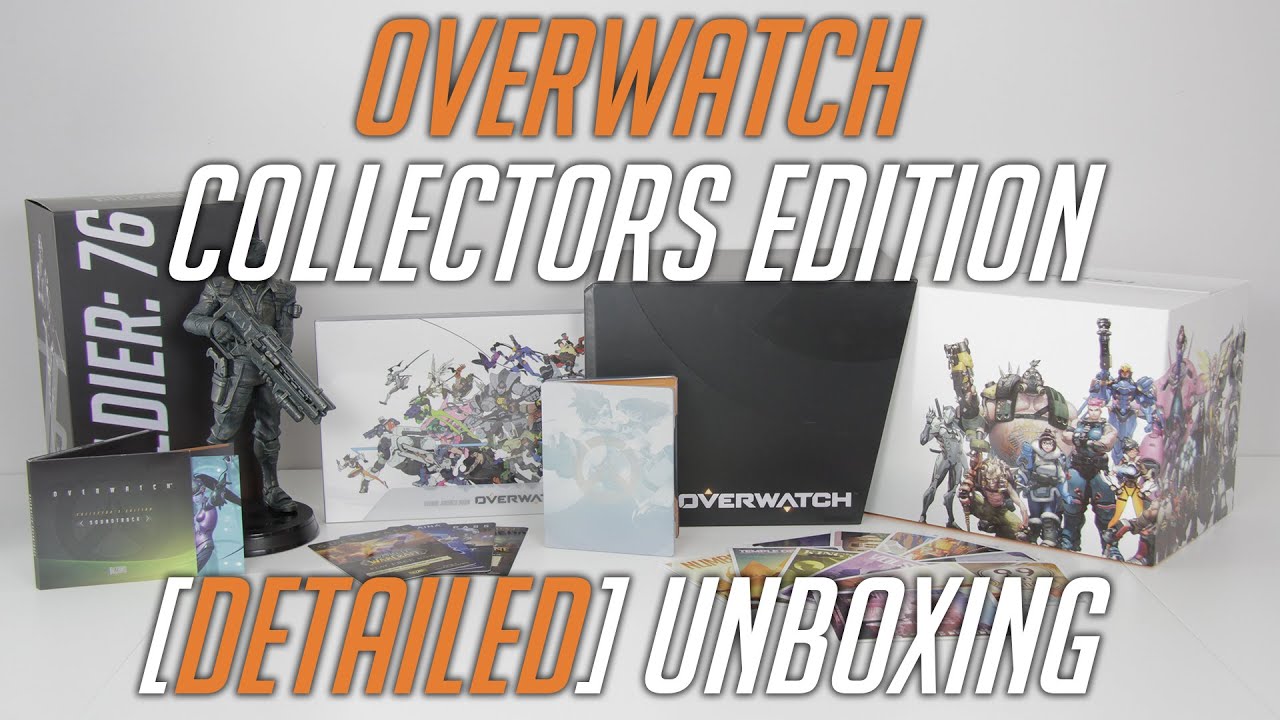 Overwatch Collectors Edition (Detailed) Unboxing - siliconartGAMING ...