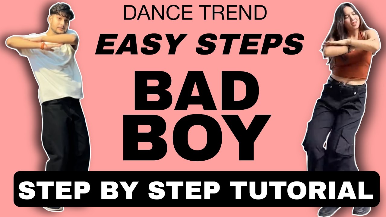Bad Boy Reels Dance Trend Tutorial | Easy Steps | Bad Boy Instagram ...