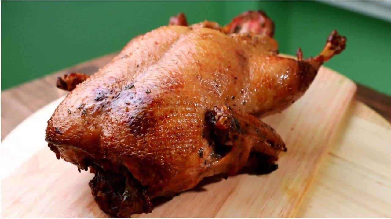 Roasting a Whole Duck - Simple and Delicious - YouTube