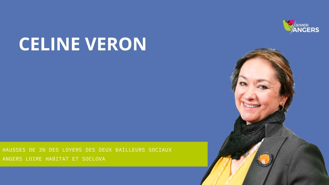 Intervention de Céline Veron sur la hausses de 3% des loyers des deux ...