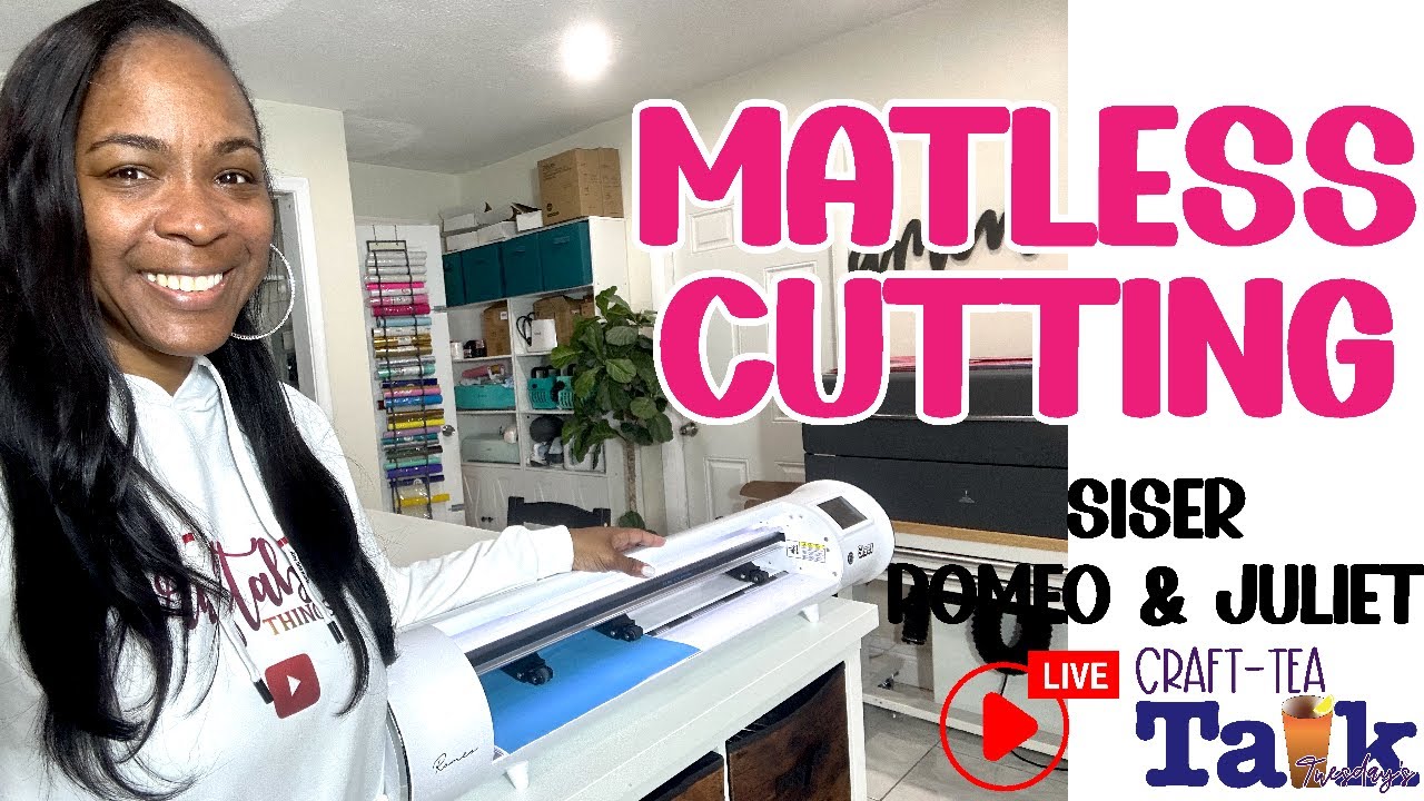 Craft-Tea Talk | Matless Cutting with Siser Romeo | Rhinestone Flock ...